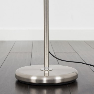 Brushed Steel Flexi Floor Lamp